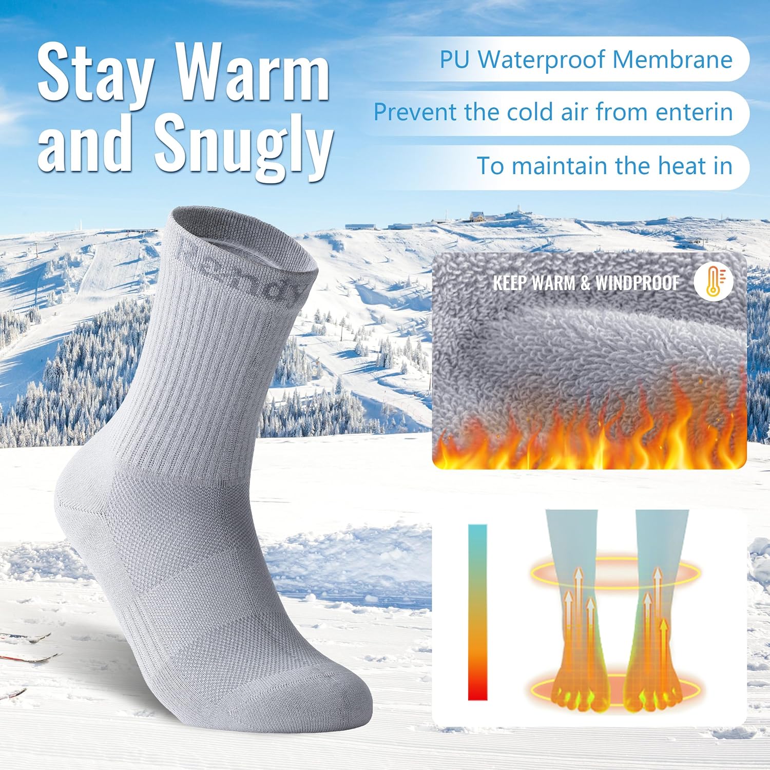 Waterproof Socks – RANDY SUN