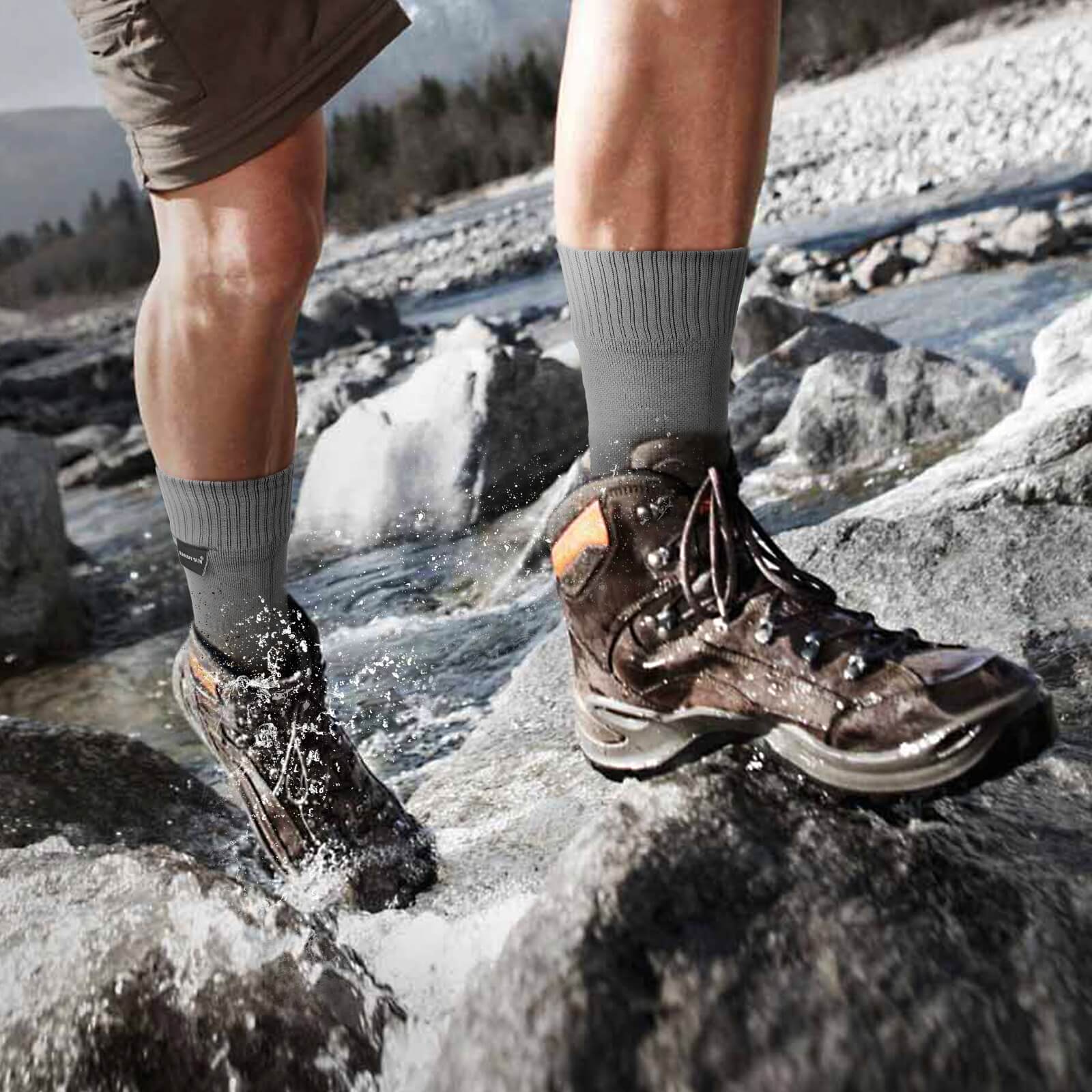 Mid-Calf Waterproof Socks – RANDY SUN